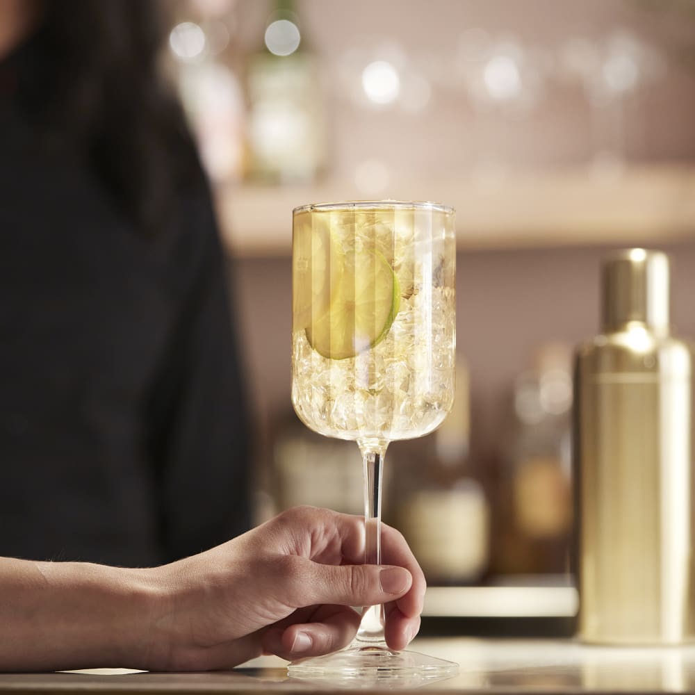 Libbey 7400 13 1/2 oz Linear Cocktail Glass