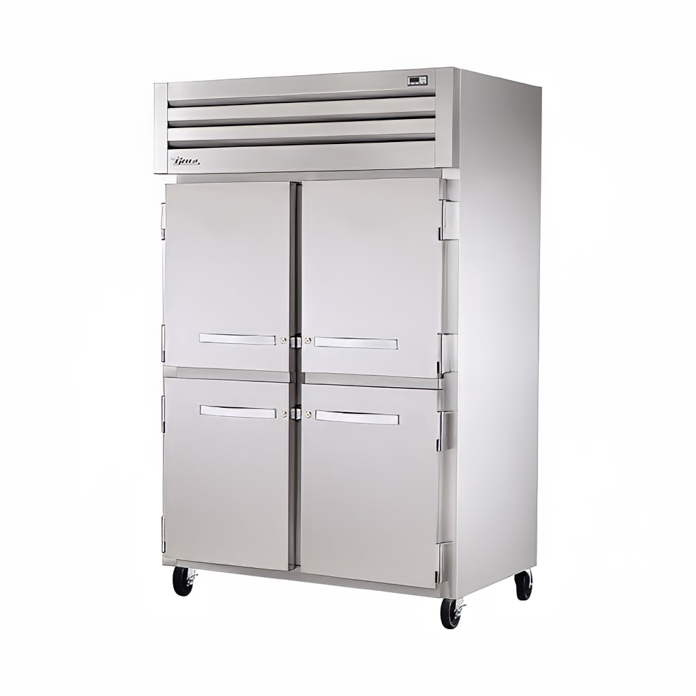 True STR2H-4HS Full Height Insulated Mobile Heated Cabinet w/ (6) Pan ...