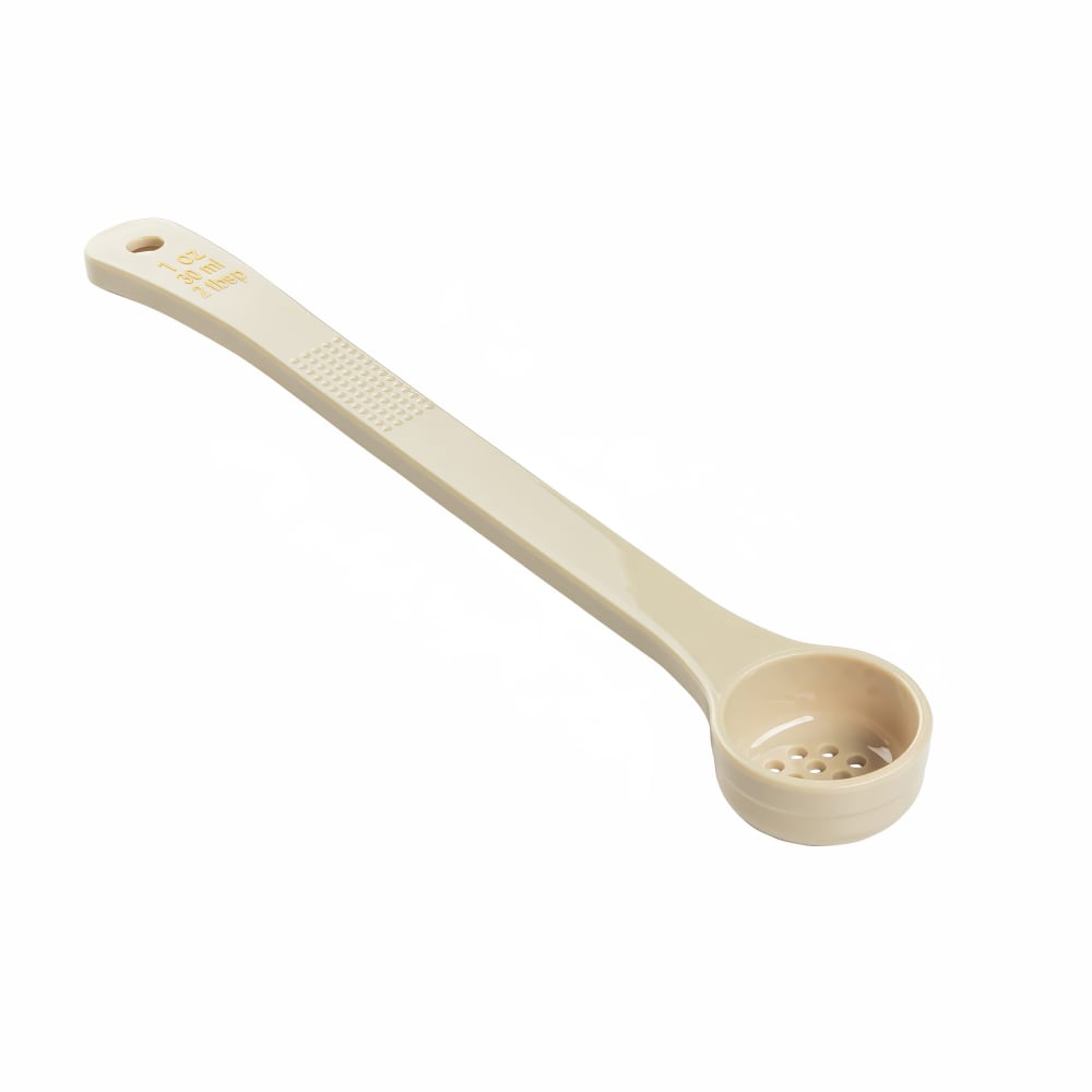 Tablecraft 10641 1 oz Perforated Portion Spoon w/ Long Handle ...