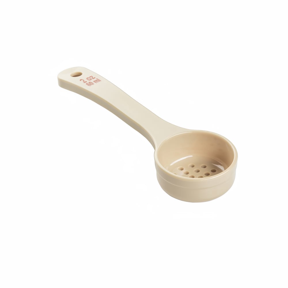 Tablecraft 10643 2 oz Perforated Portion Spoon w/ Short Handle ...