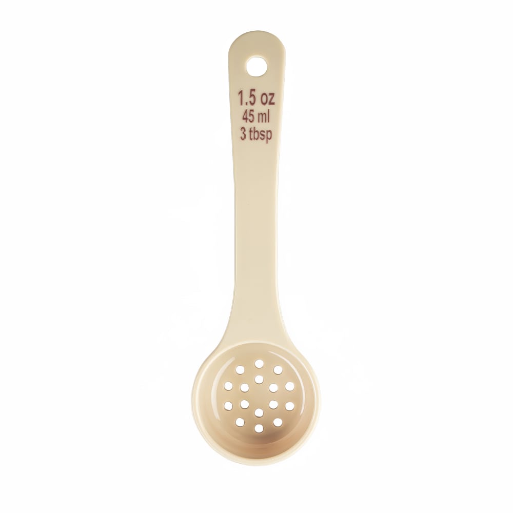 Tablecraft 11167 1 1/2 oz Perforated Portion Spoon w/ Short Handle ...