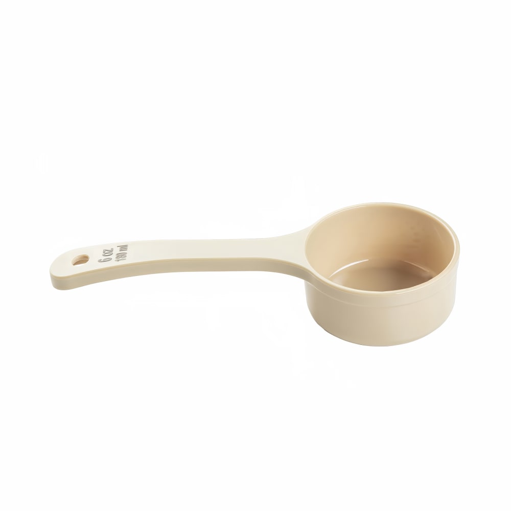 Tablecraft 10654 6 oz Solid Portion Spoon w/ Short Handle ...
