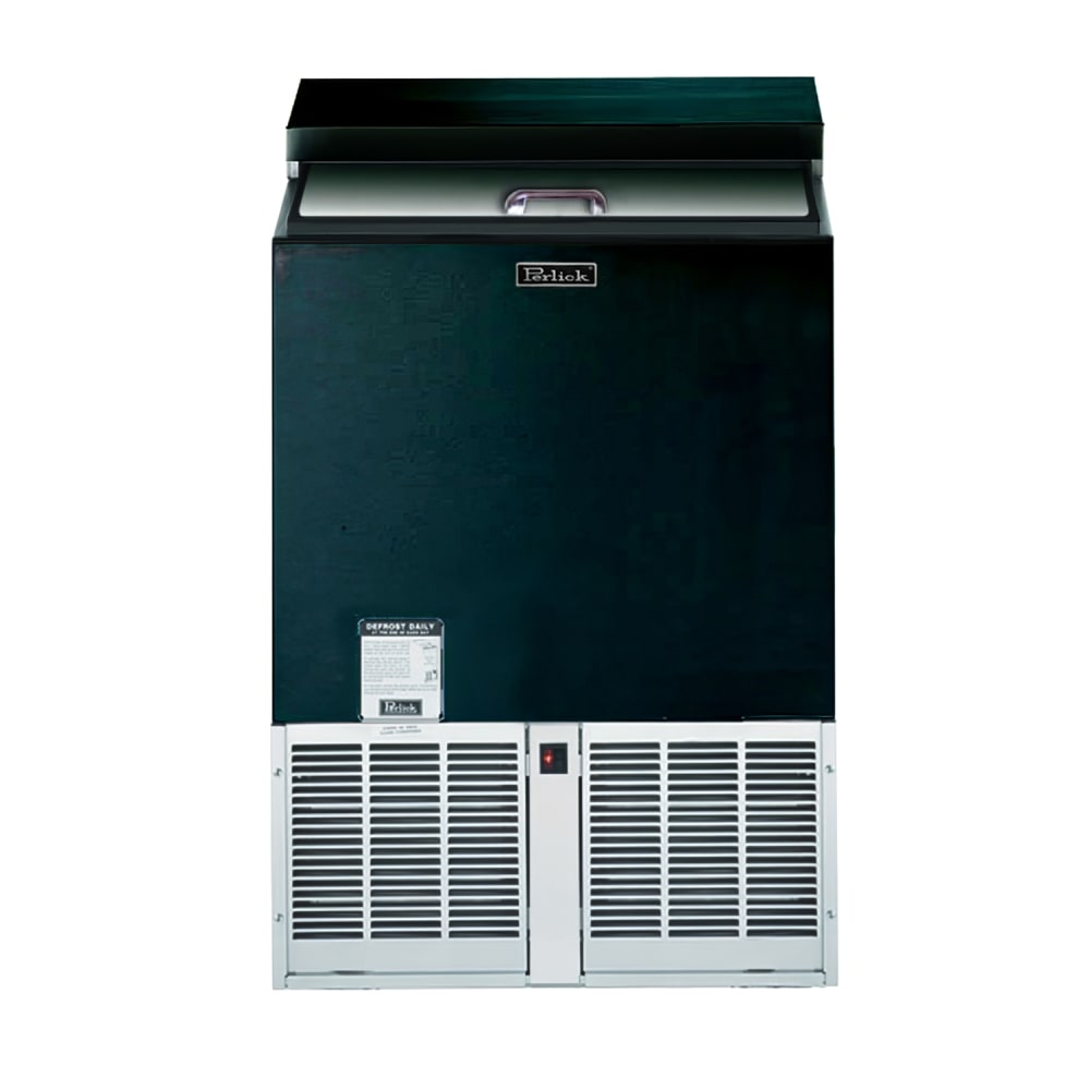 Perlick FR24RT-BS-STK 1 Section Glass Chiller w/ 90 Mug Capacity, Black ...