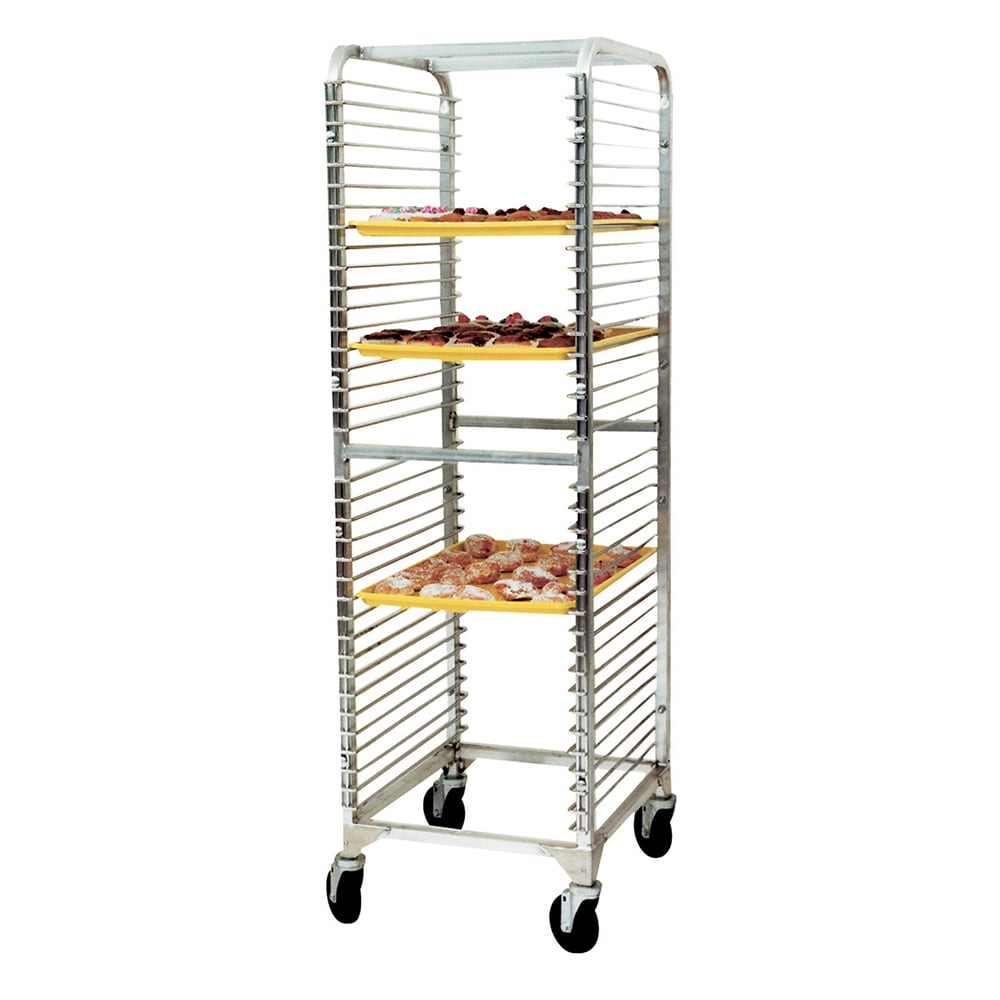 Winholt WP-1836-N-2LC 21"W 36 Nesting Wire Pan Rack w/ 3" Bottom Load ...