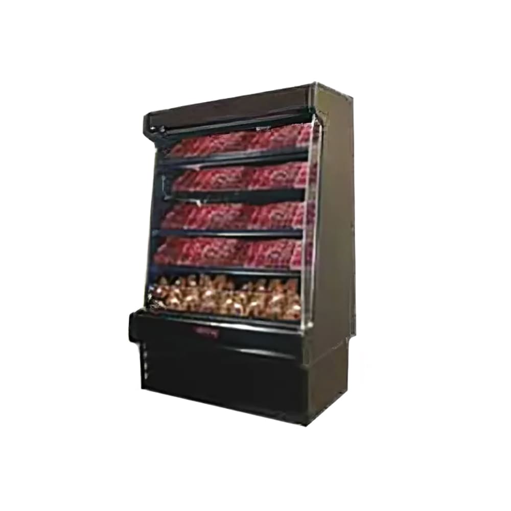 Howard-McCray SC-OM35E-6S-B-LED 75" Vertical Open Air Cooler w/ (4 ...