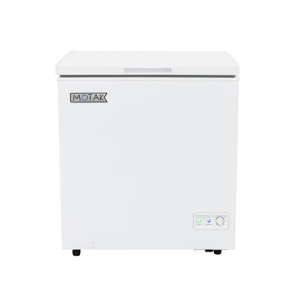 MoTak MCF-5 30" Mobile Chest Freezer w/ (1) Basket - White, 115v