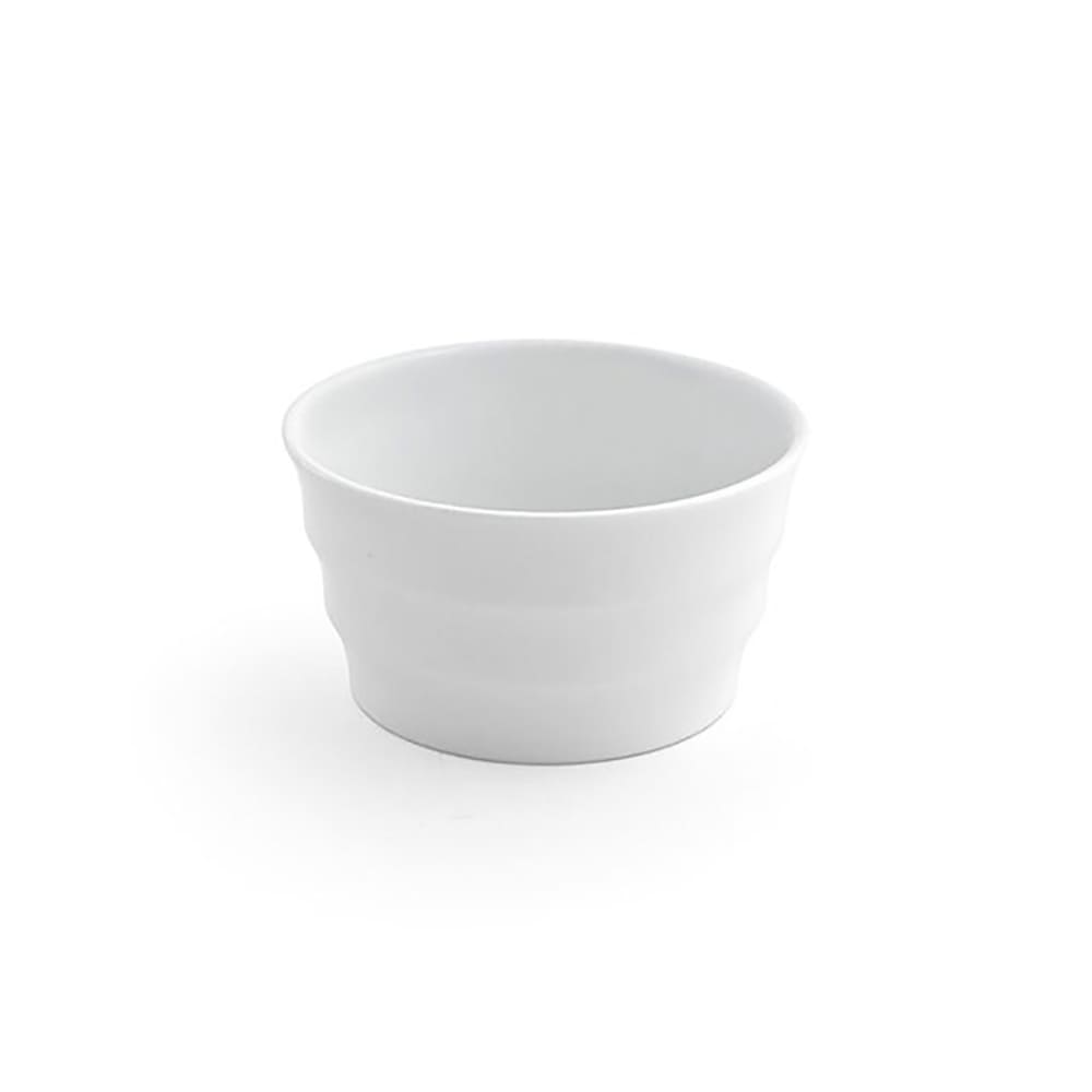 Front of the House 6 oz Round Ramekin - Porcelain, White (ASC013WHP23)