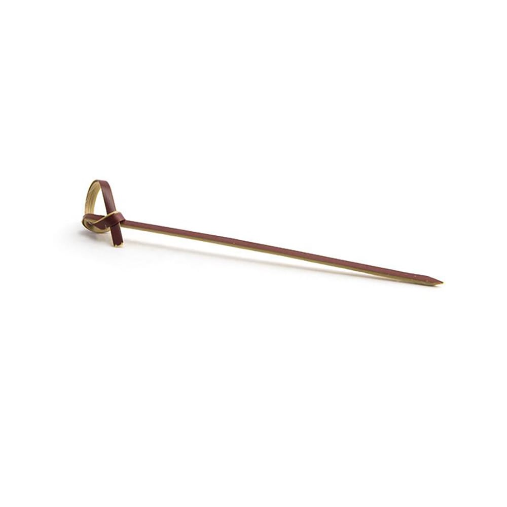 Front of the House 4 1/2" Bamboo Knot Pick - Sepia (AST017RDB83)