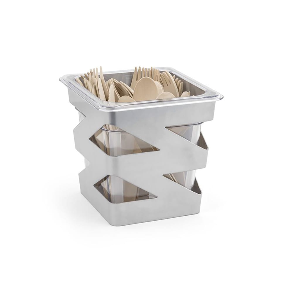 Front of the House Flatware Divider Set - 7" x 6 1/2" x 6", Iron ...