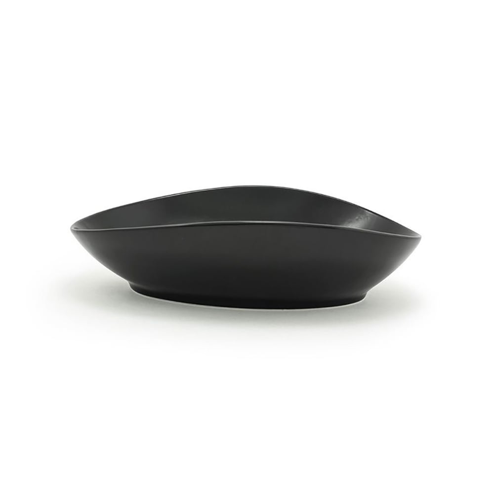 Front of the House 40 oz Oval Tides™ Bowl - Porcelain, Mussel (DBO145BKP20)