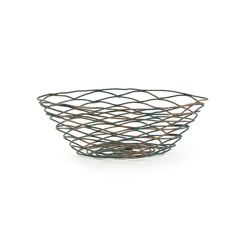 Front of the House Oval Wireware™ Basket - 11" x 5 1/2", Iron, Patina ...
