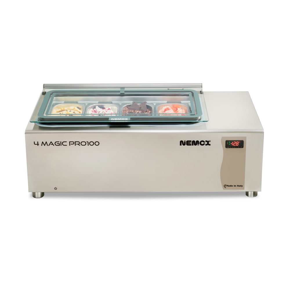Eurodib 4MAGICPRO100 29 3/5" Cold Food Bar - (4) Pan Capacity, Table ...