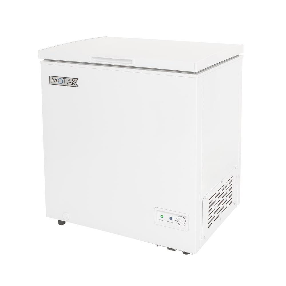 MoTak MCF-10 44" Mobile Chest Freezer w/ (1) Basket - White, 115v