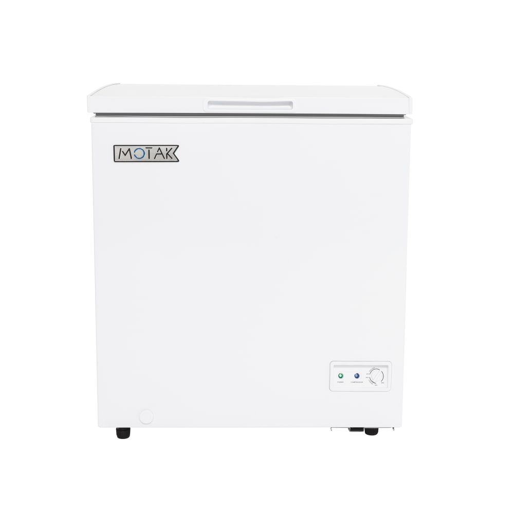 MoTak MCF-10 44" Mobile Chest Freezer w/ (1) Basket - White, 115v