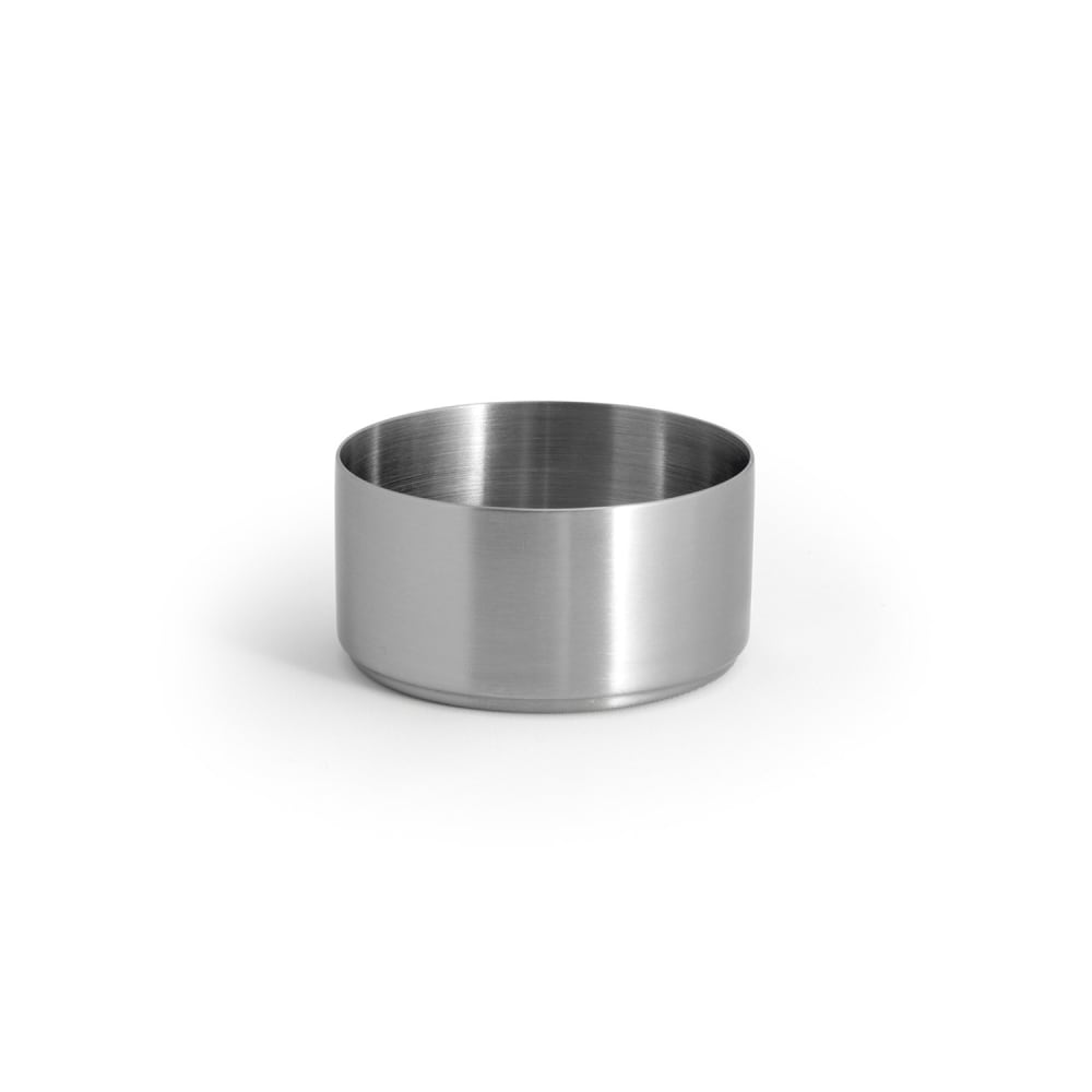 Front of the House 6 oz Round Soho Ramekin - Stainless Steel, Silver ...