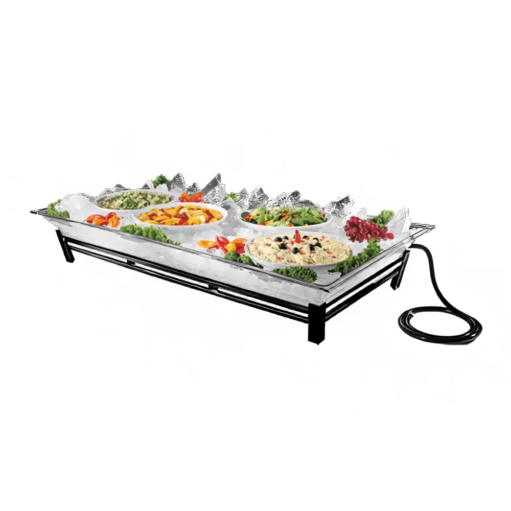 Cal-Mil IP202-39 48" Cold Food Bar - Table Top, Silver