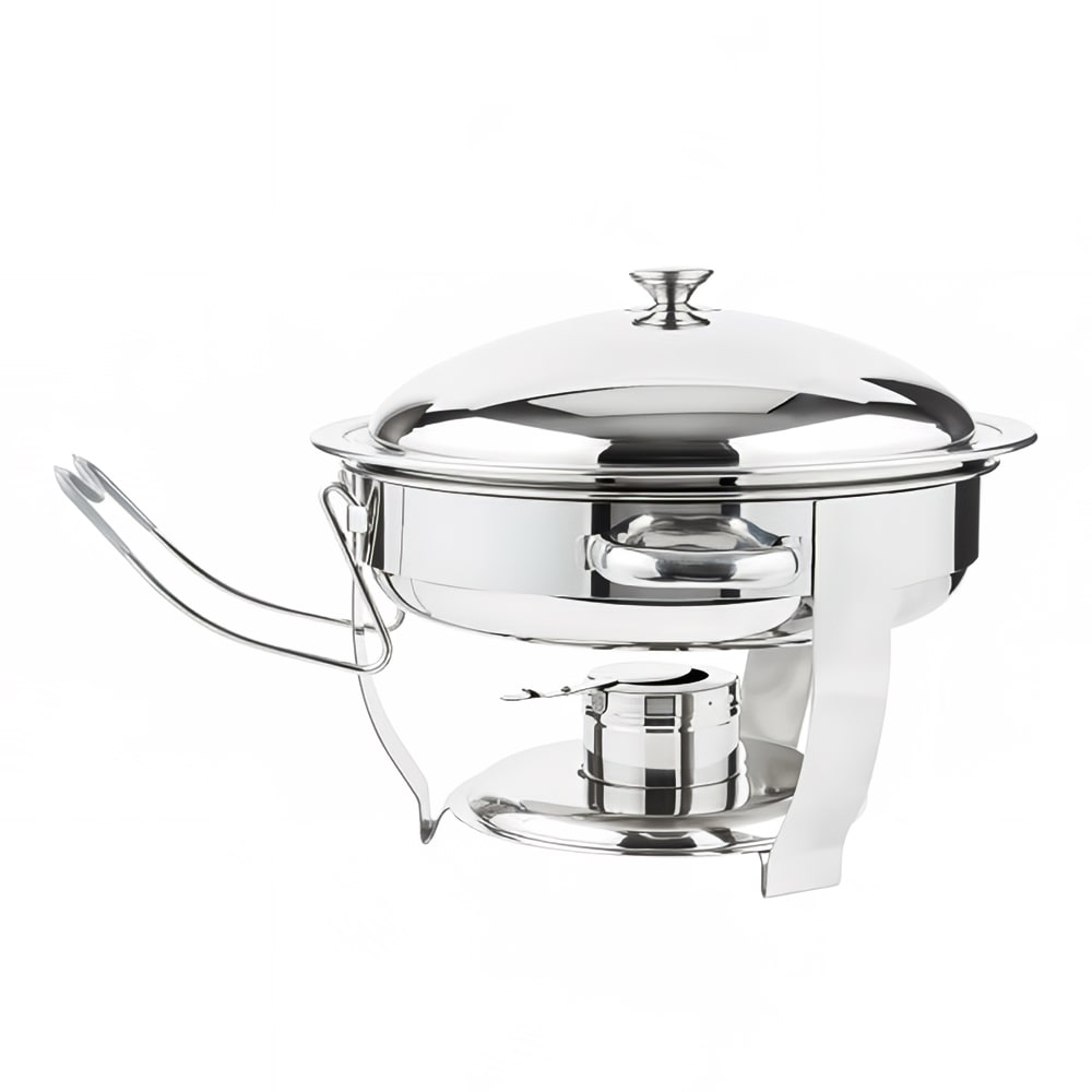 Vollrath 46502 Oval Chafer w/ Lift-off Lid & Chafing Fuel Heat