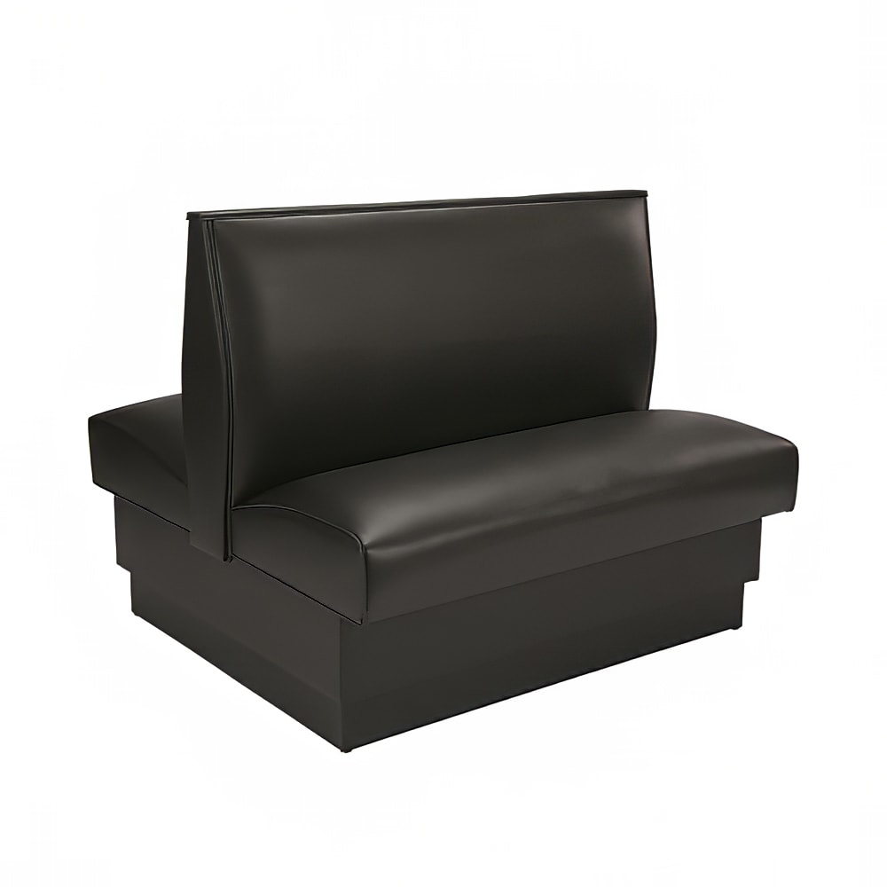 American Tables & Seating Double Restaurant Booth - Smooth Back, Fully ...