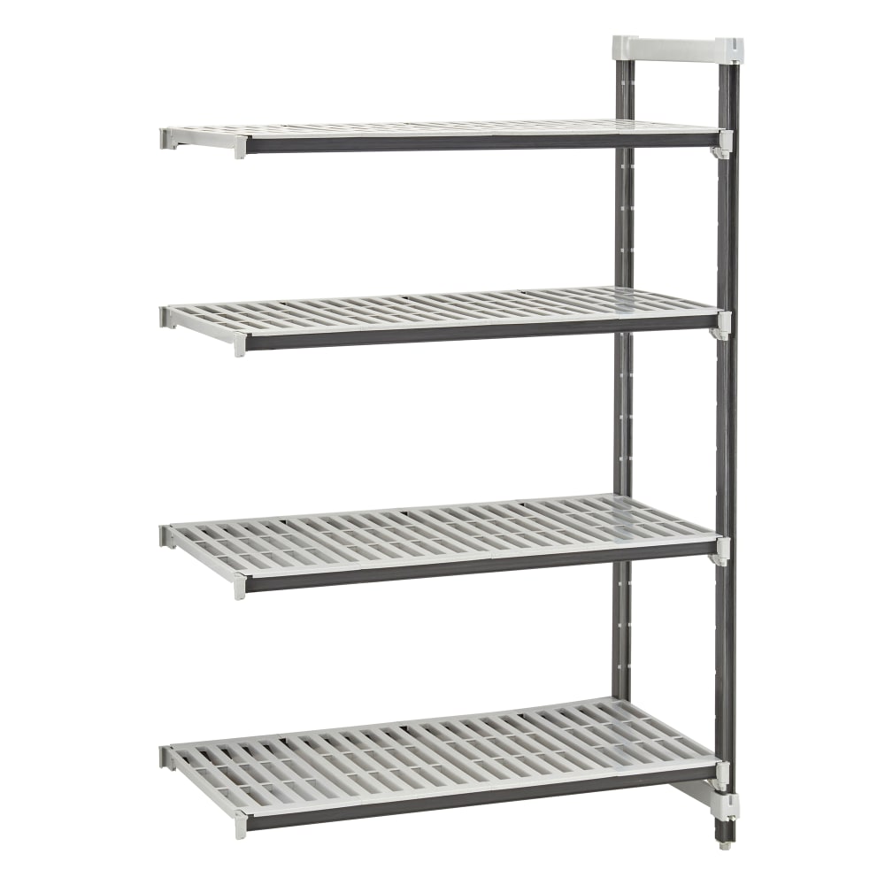 Cambro EXA242484V4480 24" NSF 4-Tier Polymer Shelf Kit - Camshelving ...