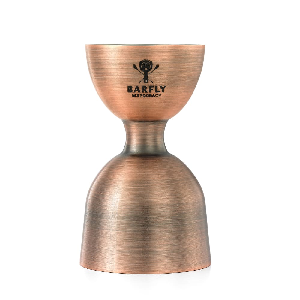 Barfly Double Jigger - 1 oz & 2 oz, Stainless Steel, Antique Copper ...