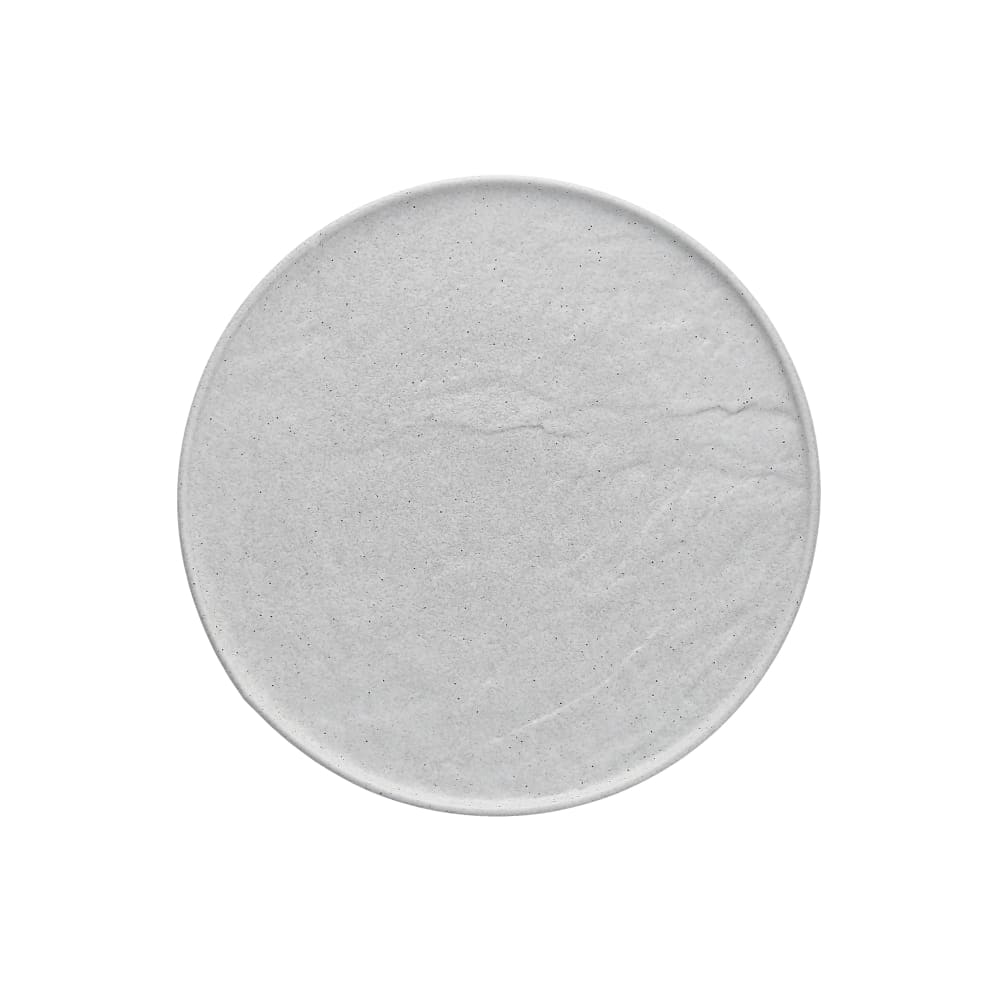 Fortessa 8 3/5" Round Paleo Dinner Plate - China, Ash (3300.70172GY)