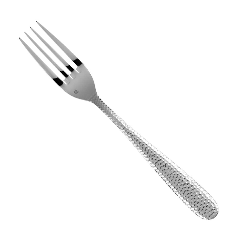 Fortessa 7 9/10" Apollo Table Fork with 18/0 Stainless Grade, Hammered ...