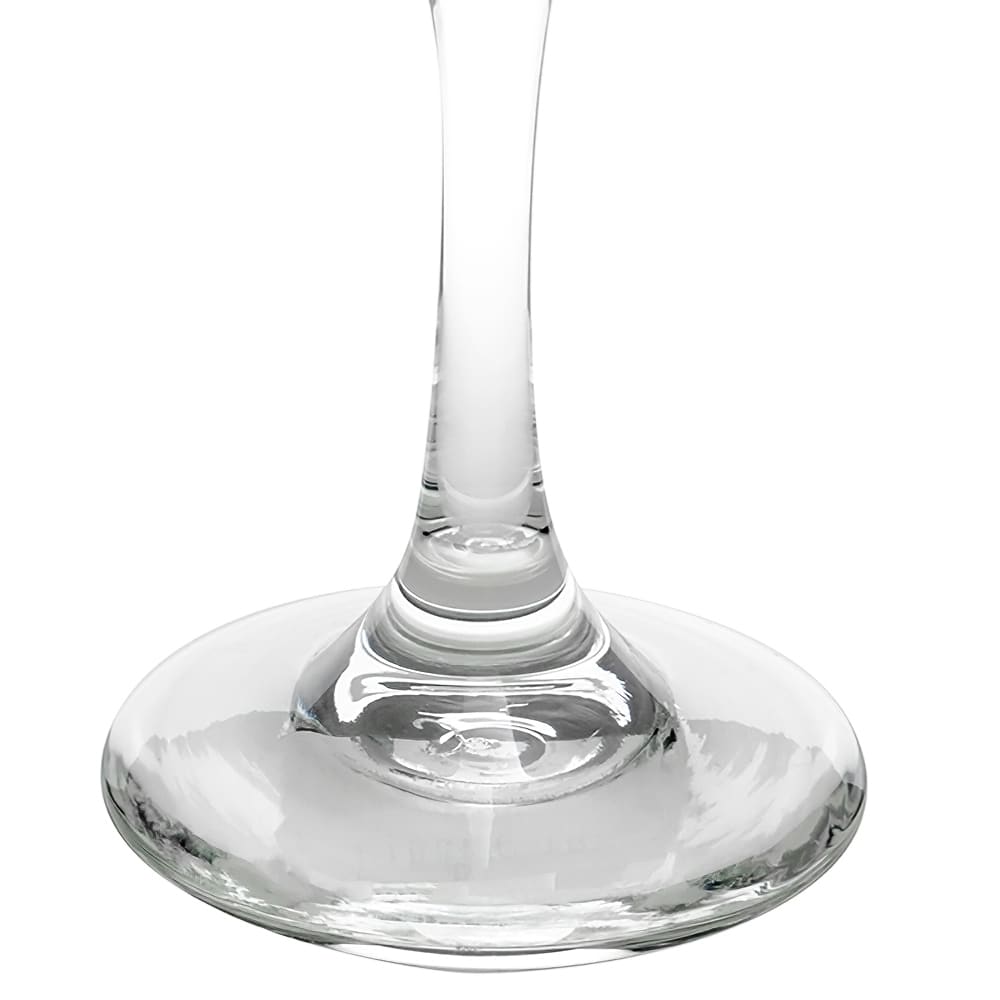 Libbey 3996 5 3/4 oz Teardrop Champagne Flute Glass - Safedge Rim & Foot Guarantee