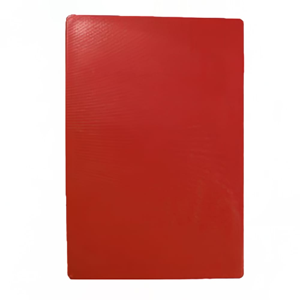 Tablecraft CB1824RA Cutting Board, 18" x 24", NSF, Red