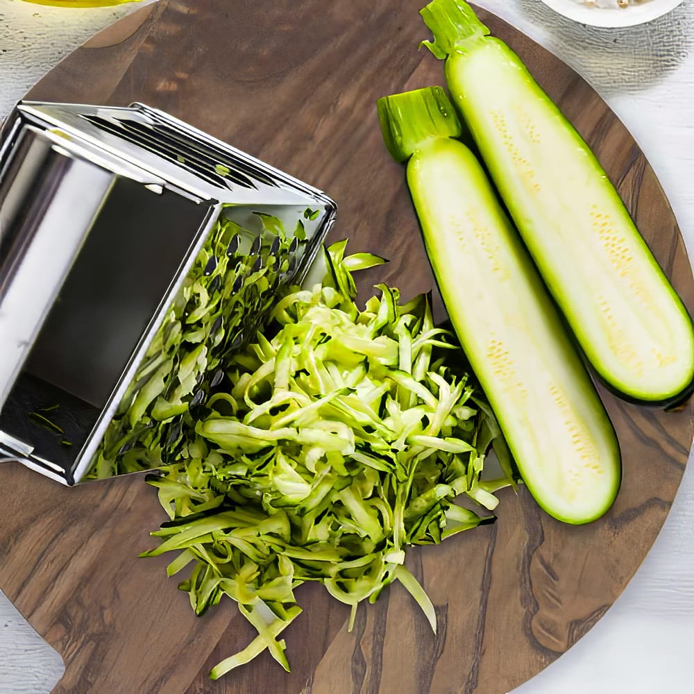 Tablecraft SG202 Stainless Steel Tapered Grater, 3 x 4 x 9 1/2"