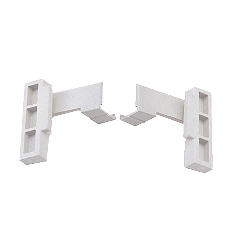 Cambro CPCC10480 Camshelving® Premium Corner Connector Set, Speckled Gray