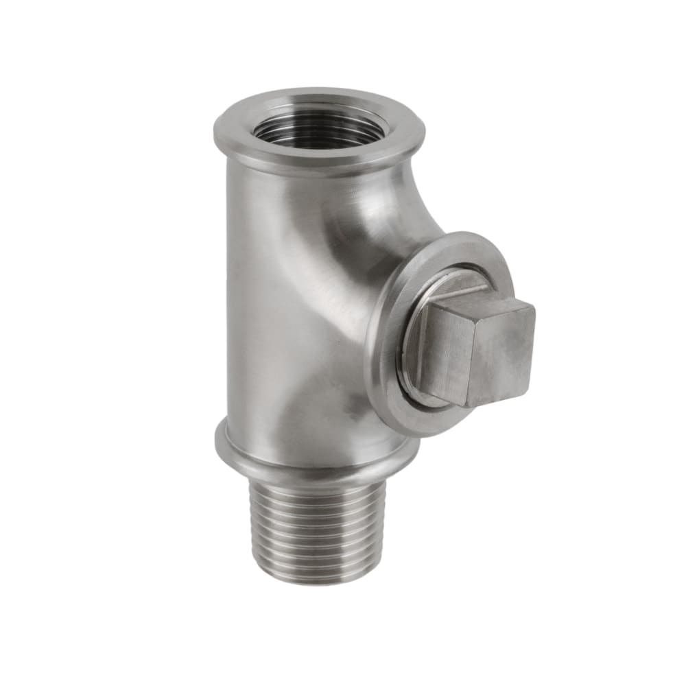 T&S S-TEE-RGD Rigid Tee Assembly, Stainless Steel