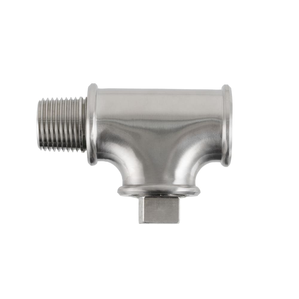 T&S S-TEE-RGD Rigid Tee Assembly, Stainless Steel