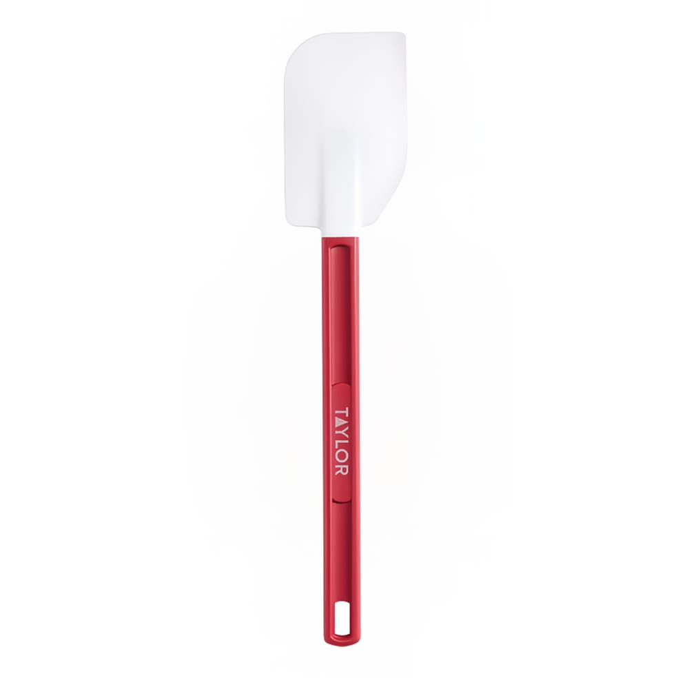Taylor 5302558 13-1/2" Scraper Spatula - Silicone, Red Handle