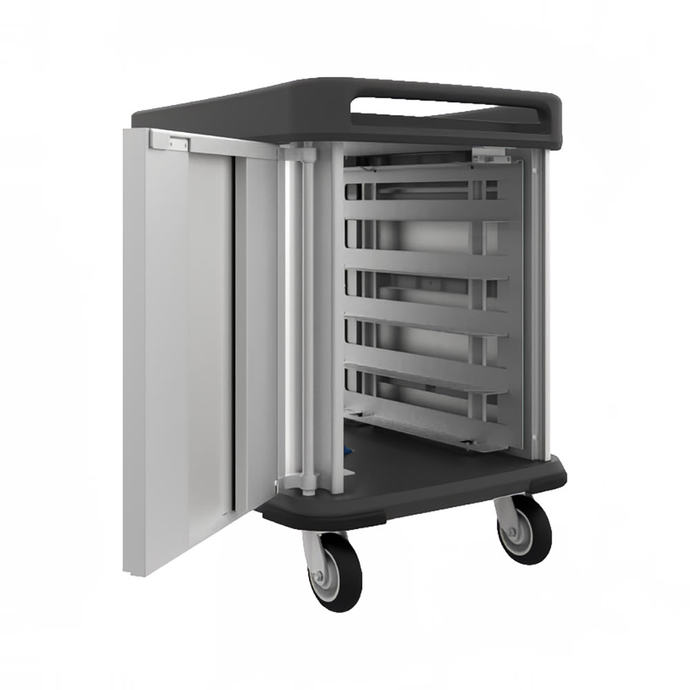 Dinex DXSU2T1DPT10 10 Tray Ambient Meal Delivery Cart