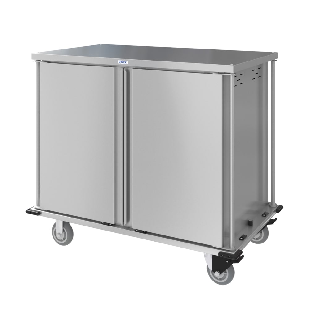 Dinex DXPTQC2T2DPT28 28 Tray Ambient Meal Delivery Cart