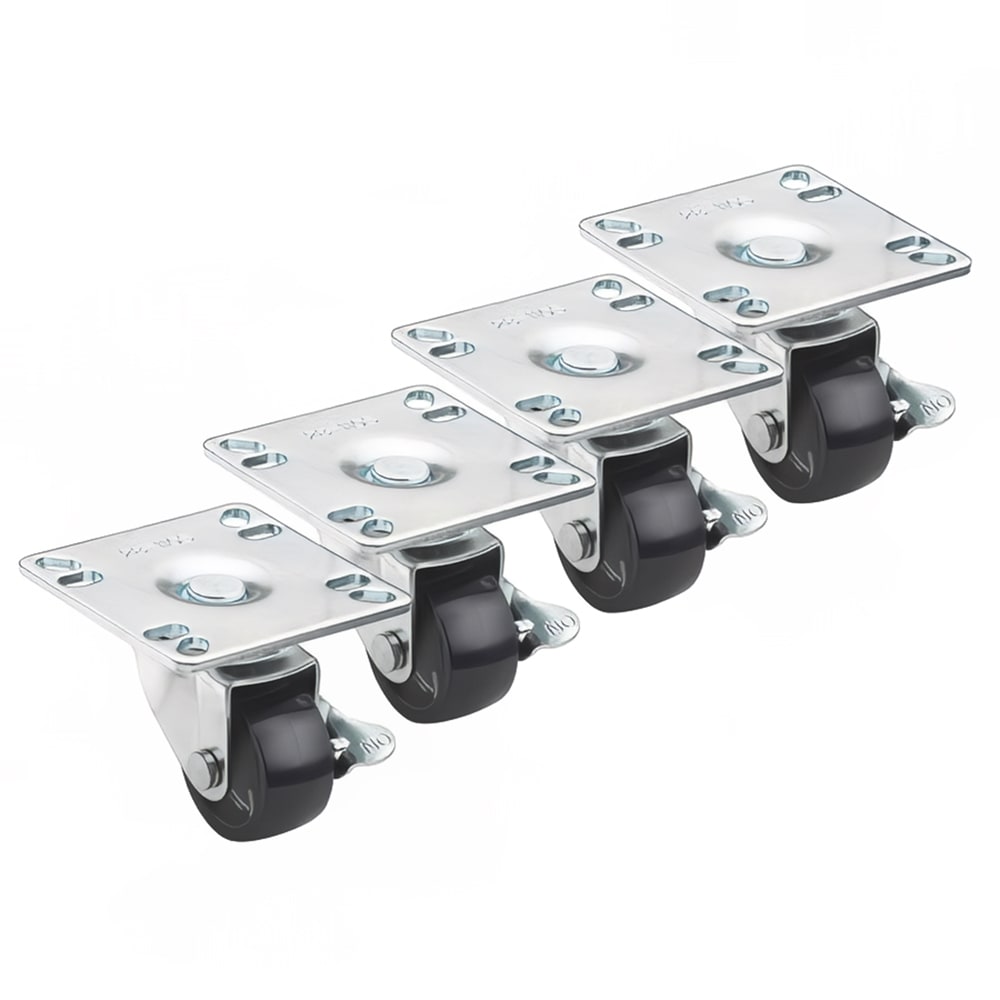 Krowne BC-134 Caster Set For Backbar Coolers, 2 Locking