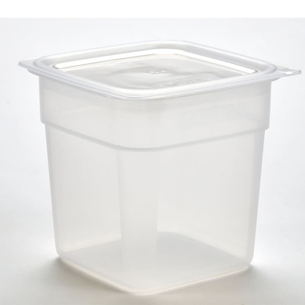 Cambro SFC1FPPP190 CamSquare® Cover for 1/2 & 1 qt Containers ...