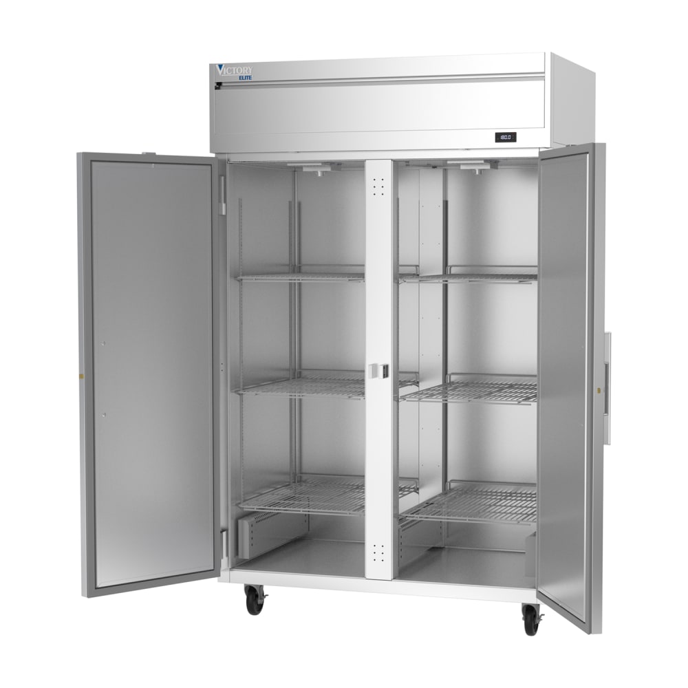 Victory Refrigeration VEHSA-2D-SD Non-Insulated Mobile Warming Cabinet ...