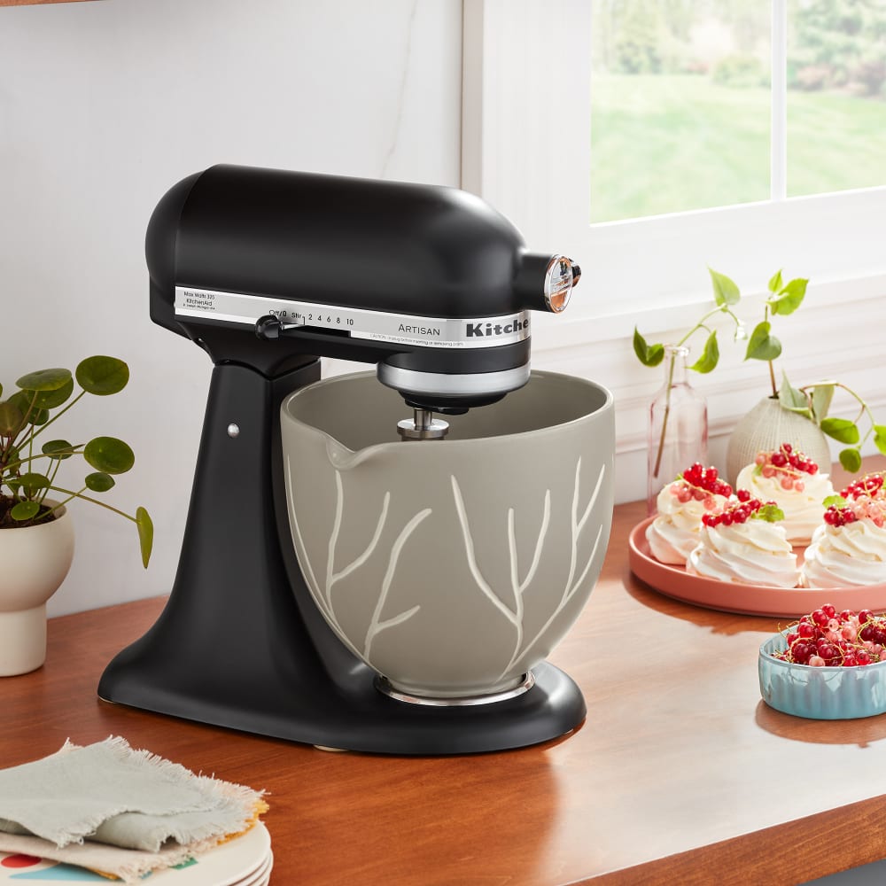 KitchenAid KSM150PSBM 10 Speed Artisan® 5 Quart Tilt-Head Stand Mixer ...