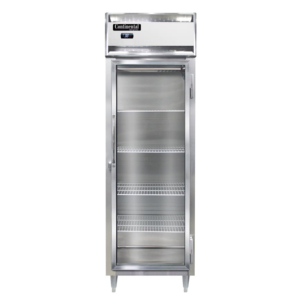 Continental D1RNGD 26" One Section Reach In Refrigerator, (1) Right ...