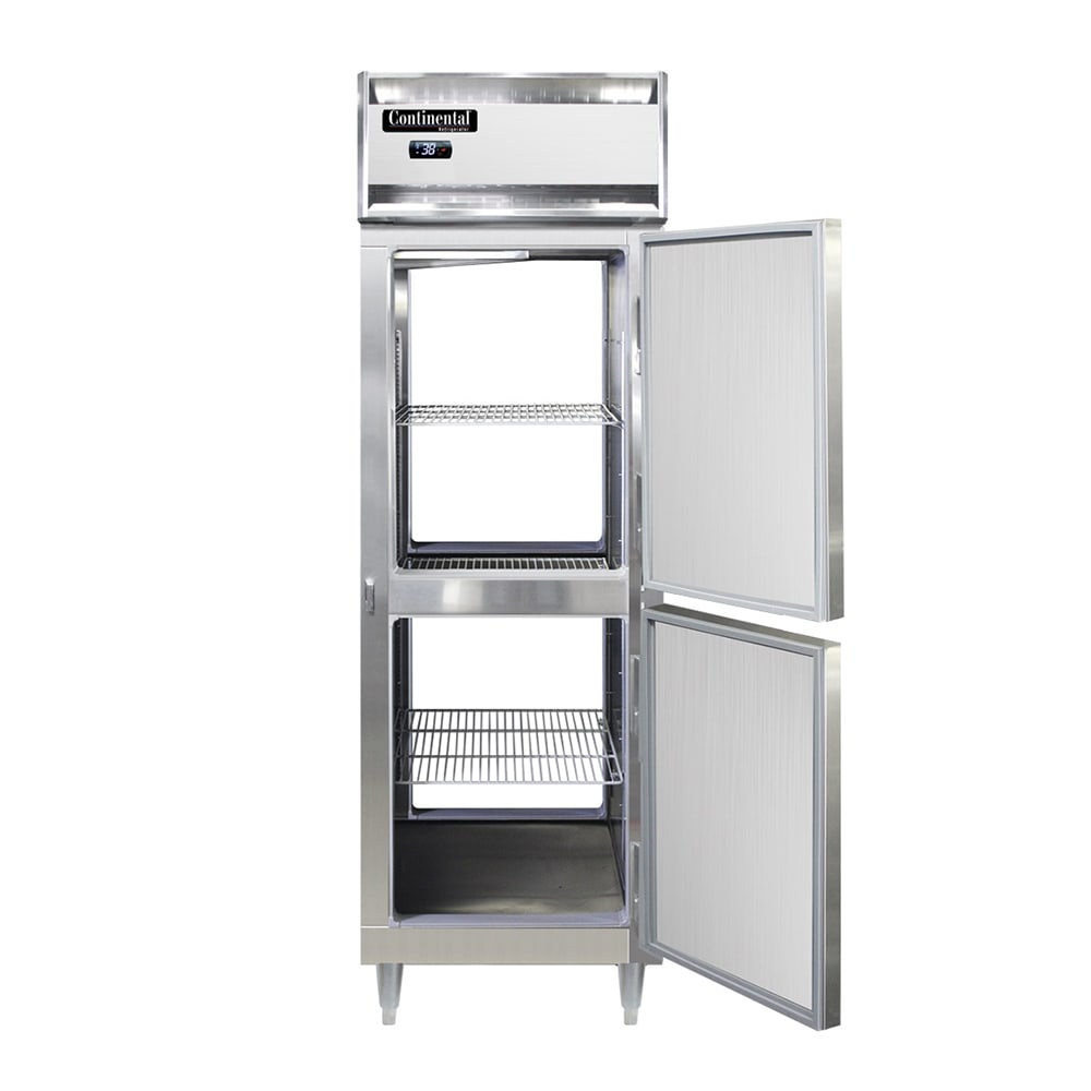 Continental D1RNSAPTHD 26" One Section Pass Thru Refrigerator, (4 ...