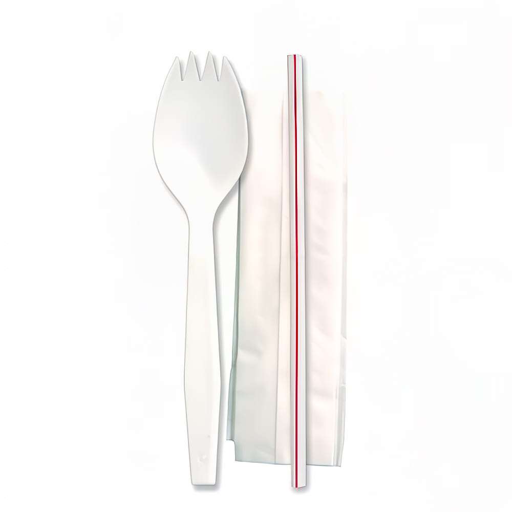 D&W Fine Pack Medium Weight Disposable Cutlery Set - Polypropylene ...