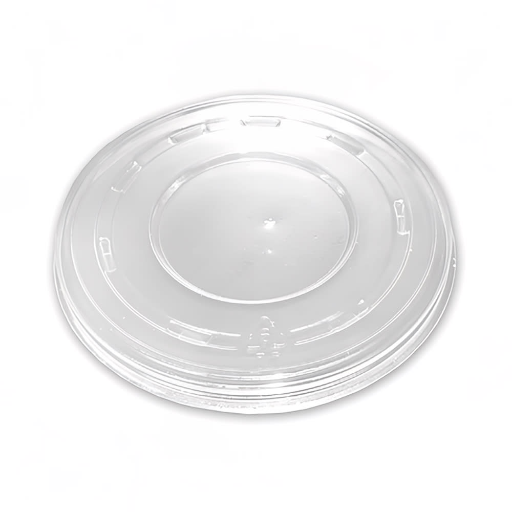 D&W Fine Pack Lid for 8 oz & 12 oz Hot/Cold Bowls - Polystyrene, Clear ...