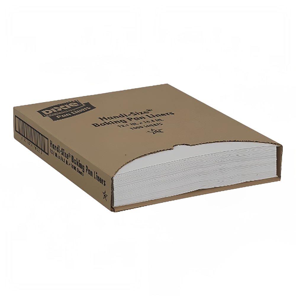 Dixie HS1000 Handi-Size® Pan Liner - 16 3/8" x 12 1/5", White