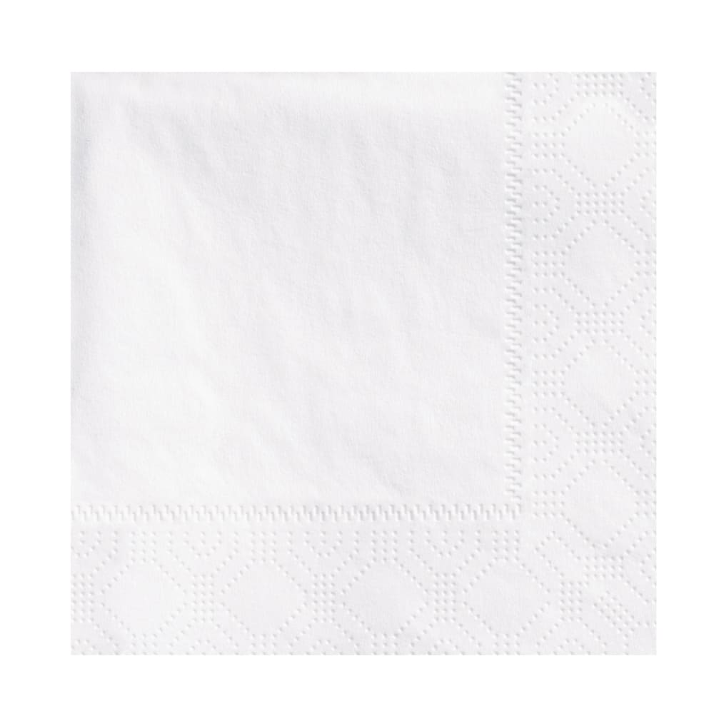 Hoffmaster 1/4 Fold Beverage Napkins - 2 ply, White (180300)
