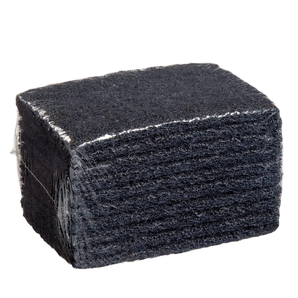 AmerCareRoyal Grill Cleaning Pad - 6" x 4", Nylon, Black (S460)