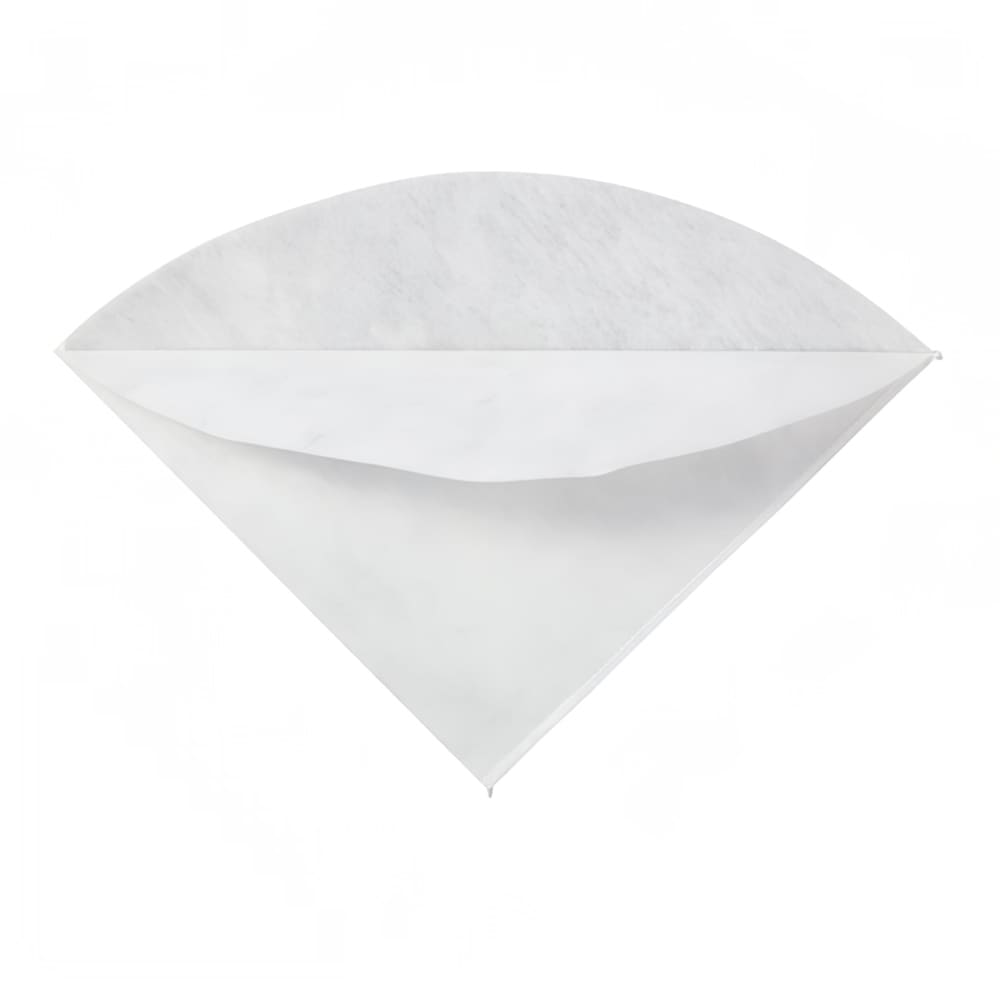 AmerCareRoyal 10" Cone Fryer Filter Paper, Flat Sheet (EFC10)