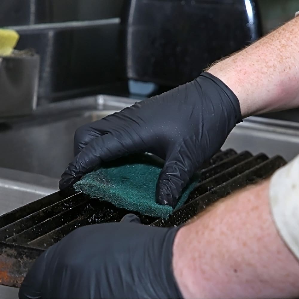 AmerCareRoyal Heavy Duty Scour Pad - 9" x 6", Green (S860/20)