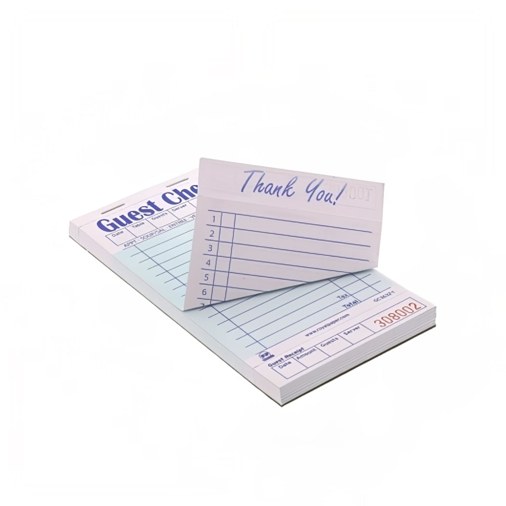 AmerCareRoyal Guest Check - (1) Part Booked, (15) Lines (GC3632-1)