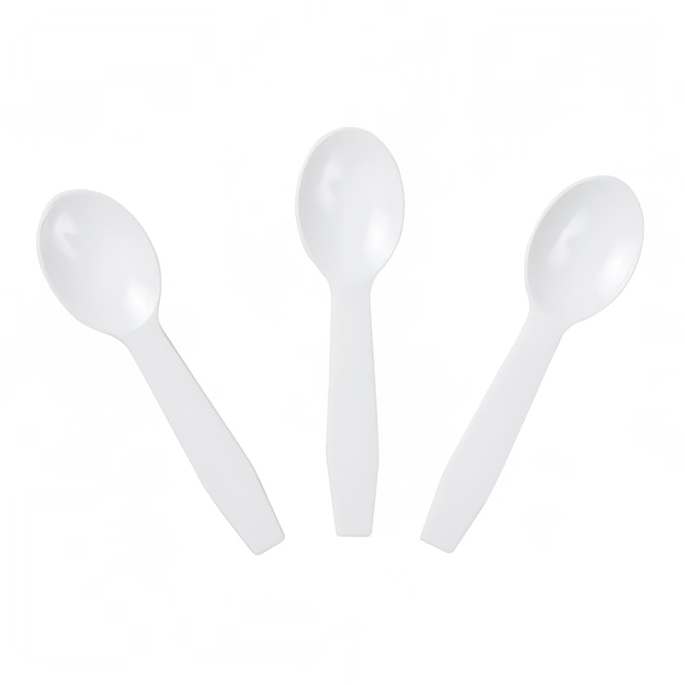 AmerCareRoyal 3" Light Weight Disposable Taster Spoon - Polystyrene ...